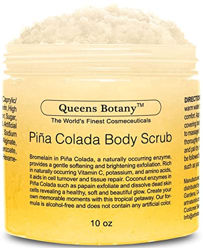 Pina Colada Body Scrub – Moisturizing Vitamin C, Potassium, Amino Acid ...